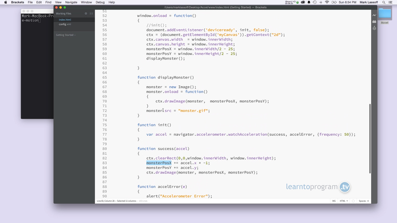 Using Accelerometer Input In Html5