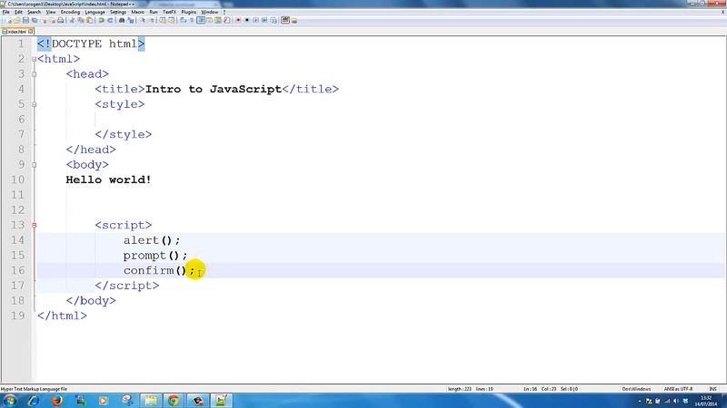 Javascript Debugging And Syntax
