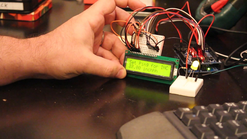 Testing A Distance Sensor With Arduino